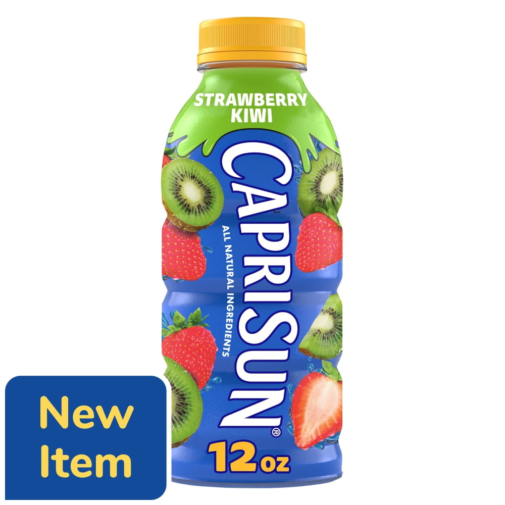 Capri Sun Strawberry Kiwi Juice, 12 fl oz Bottle, Pack of 2 - Walmart.com