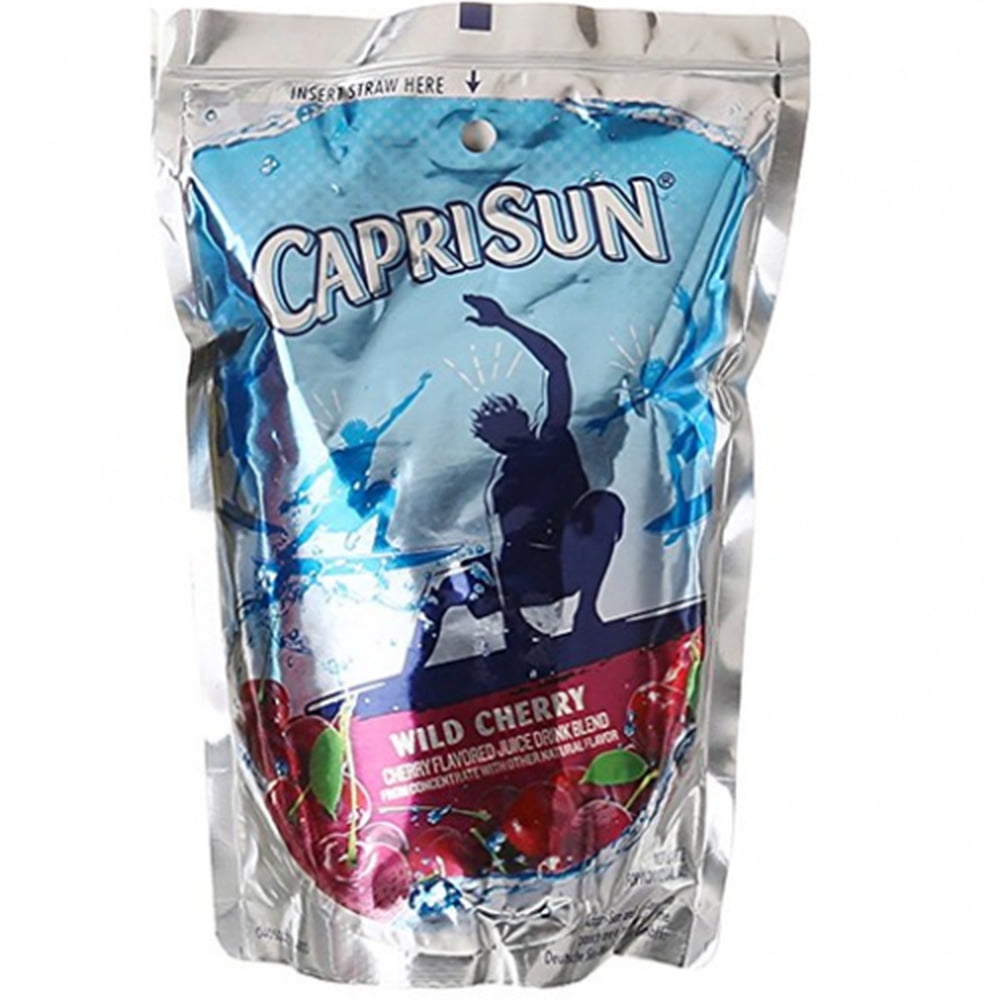 Capri Sun Wild Cherry (Pack of 48) - Walmart.com