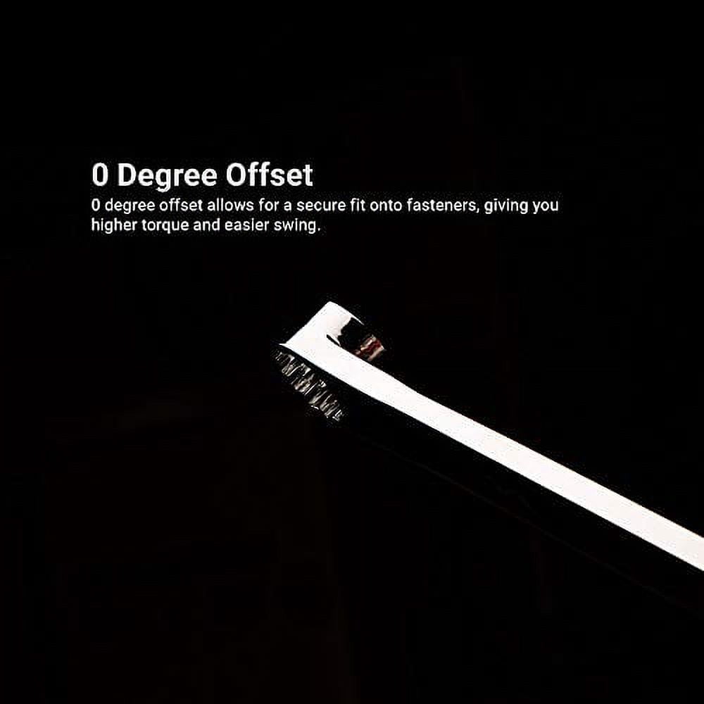 Capri Tools 0 Degree Offset Extra Long Box End Wrench Set (6-Piece ...