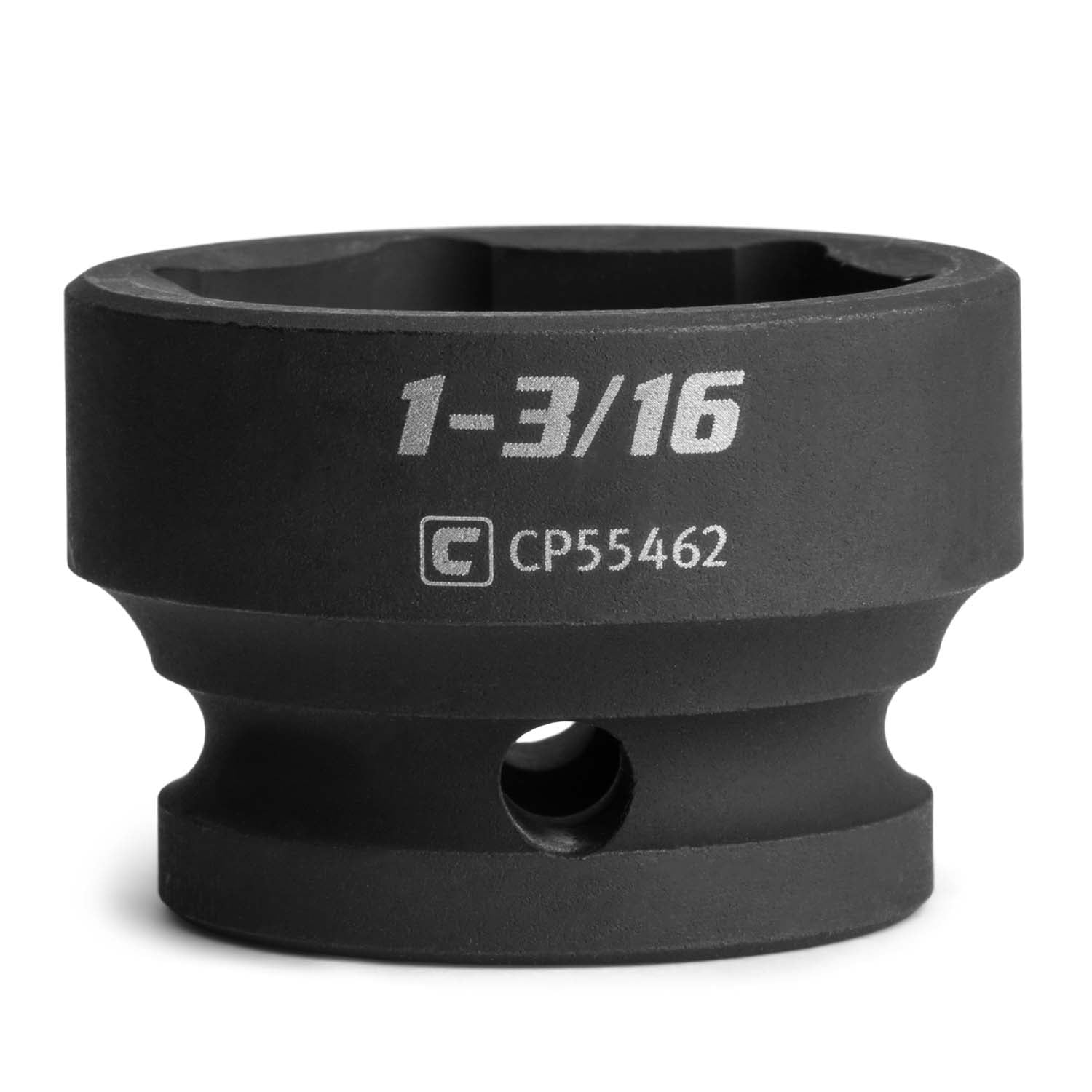 Capri Tools 1-3/16 in. Stubby Impact Socket, 1/2 in. Drive, 6-Point ...