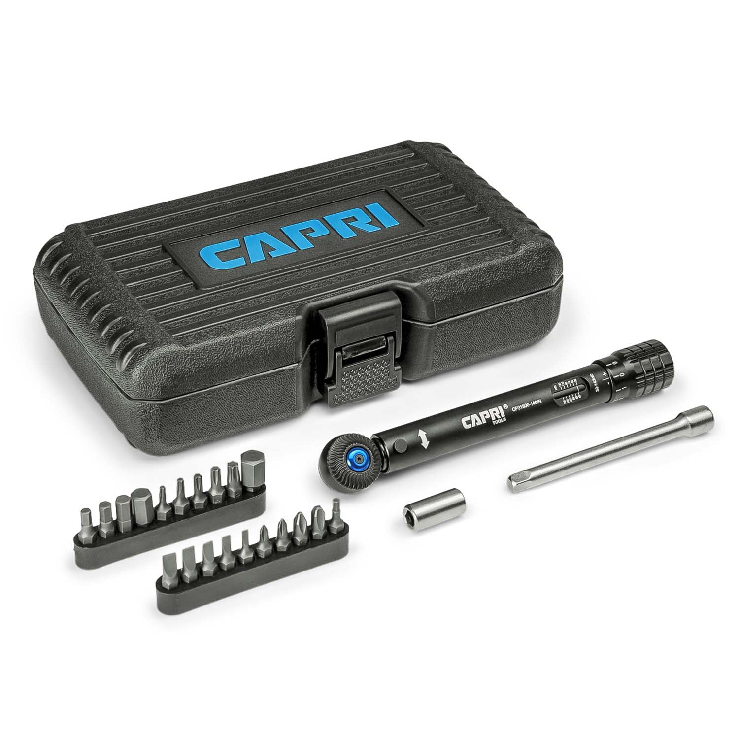 Capri Tools 1/4 in. Drive Mini Torque Wrench Set, 30-140 in. lbs ...