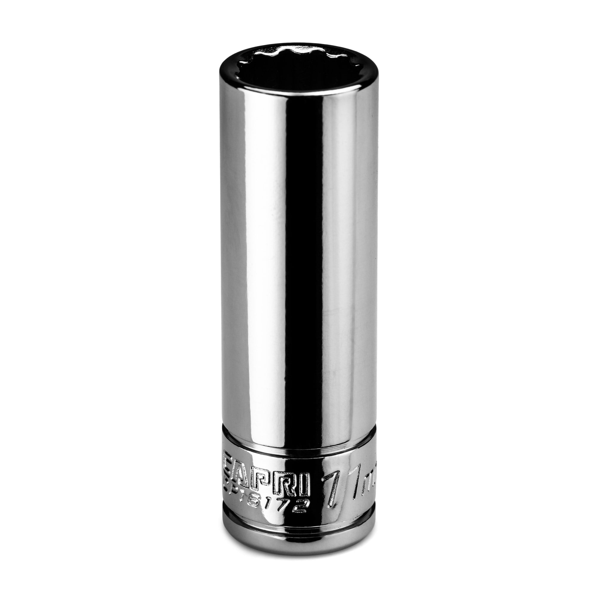 Capri Tools 11 mm Deep Socket, 1/4 in. Drive, 12-point, Metric ...