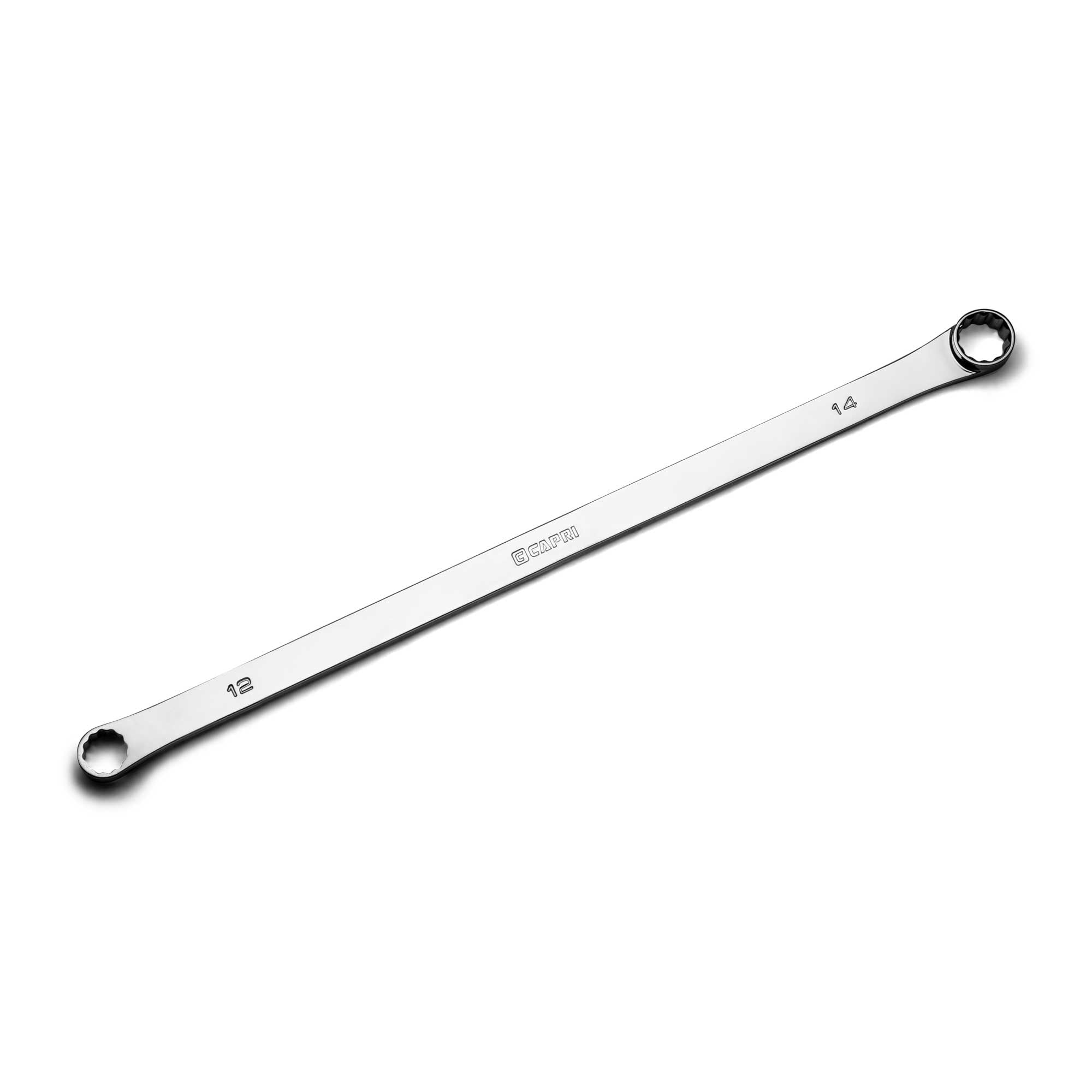 Capri Tools 12 x 14 mm 0 Degree Offset Extra Long Box End Wrench ...