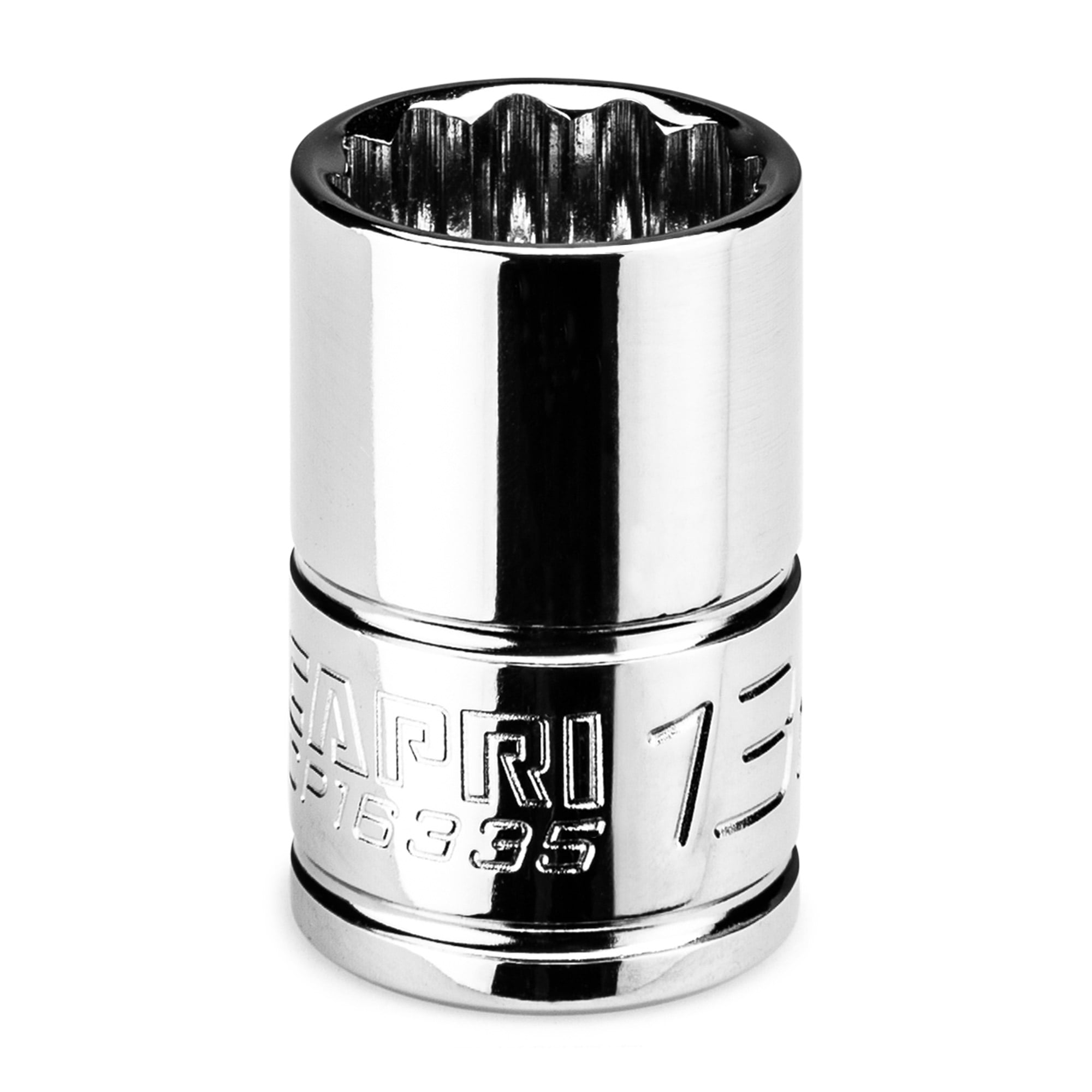 Capri Tools 13 mm Shallow Socket, 3/8 in. Drive, 12-point, Metric ...