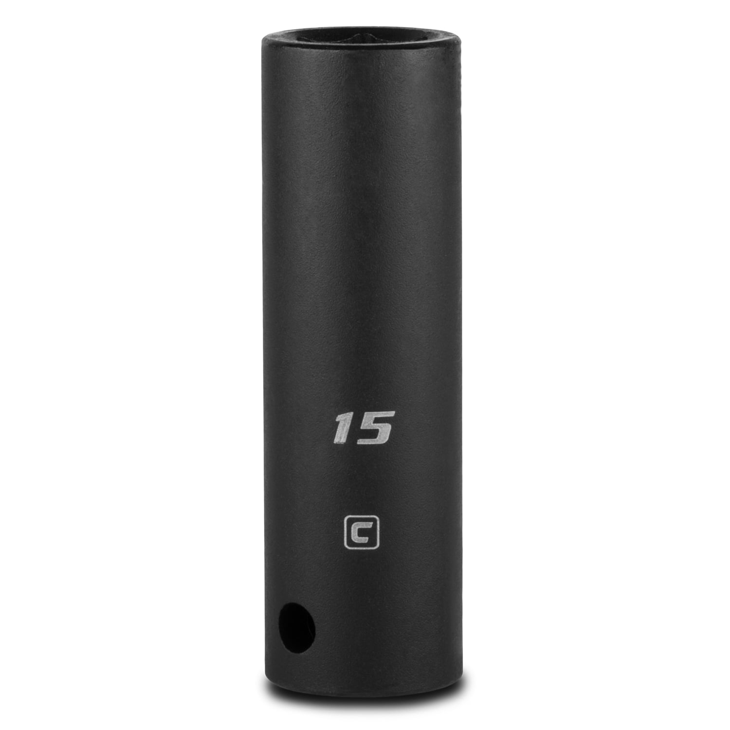 Capri Tools 15 mm Deep Impact Socket, 1/2-Inch Drive, 6-Point, Metric ...