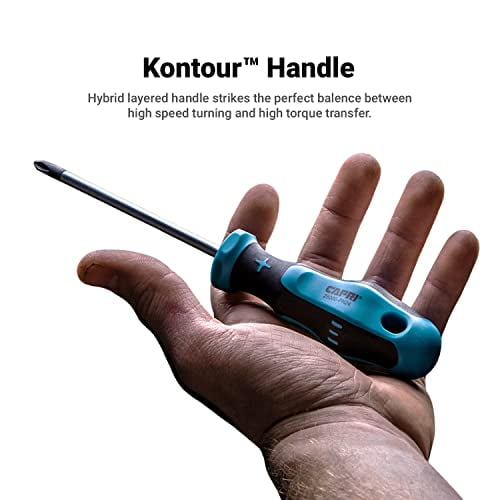 Capri Tools 25000-SS8KMT Kontour Screwdriver Set, 8-Piece with The ...