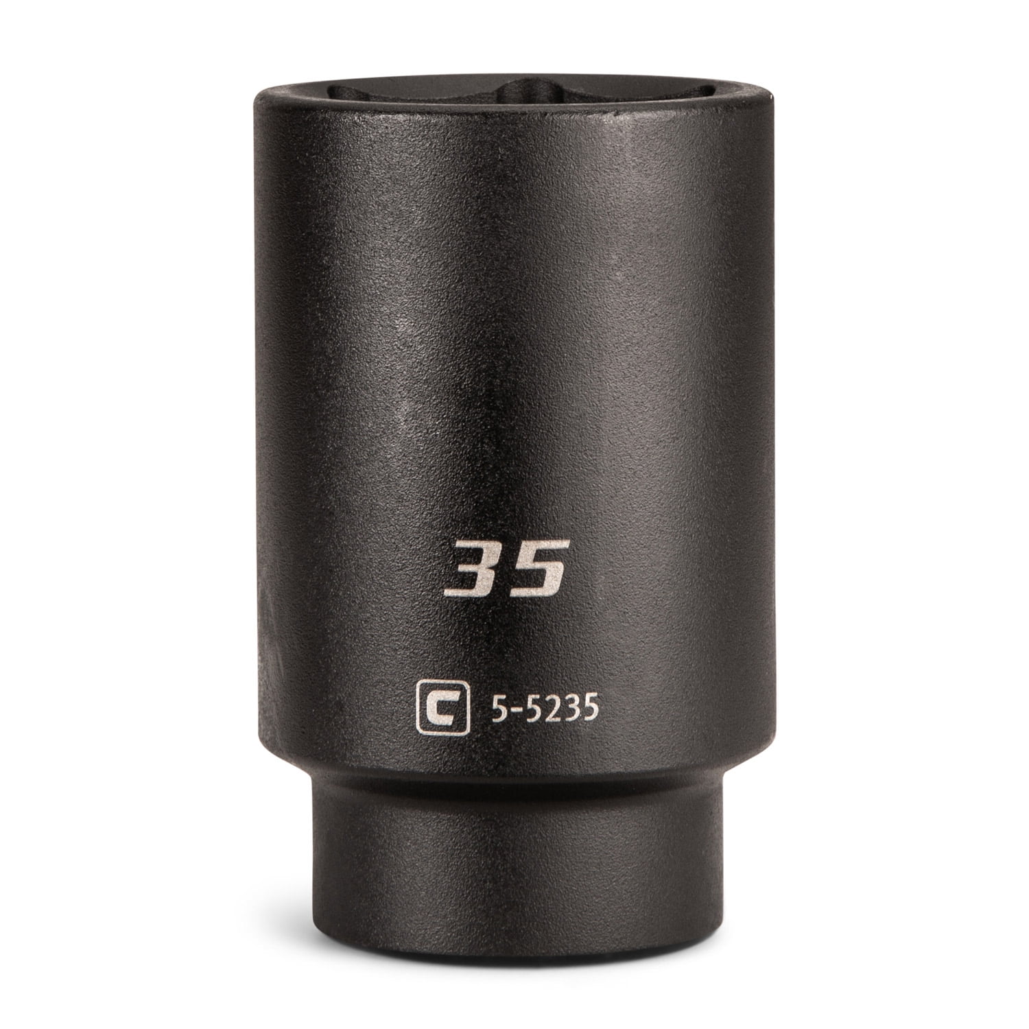 Capri Tools 35 mm Deep Impact Socket, 1/2-Inch Drive, 6-Point, Metric ...