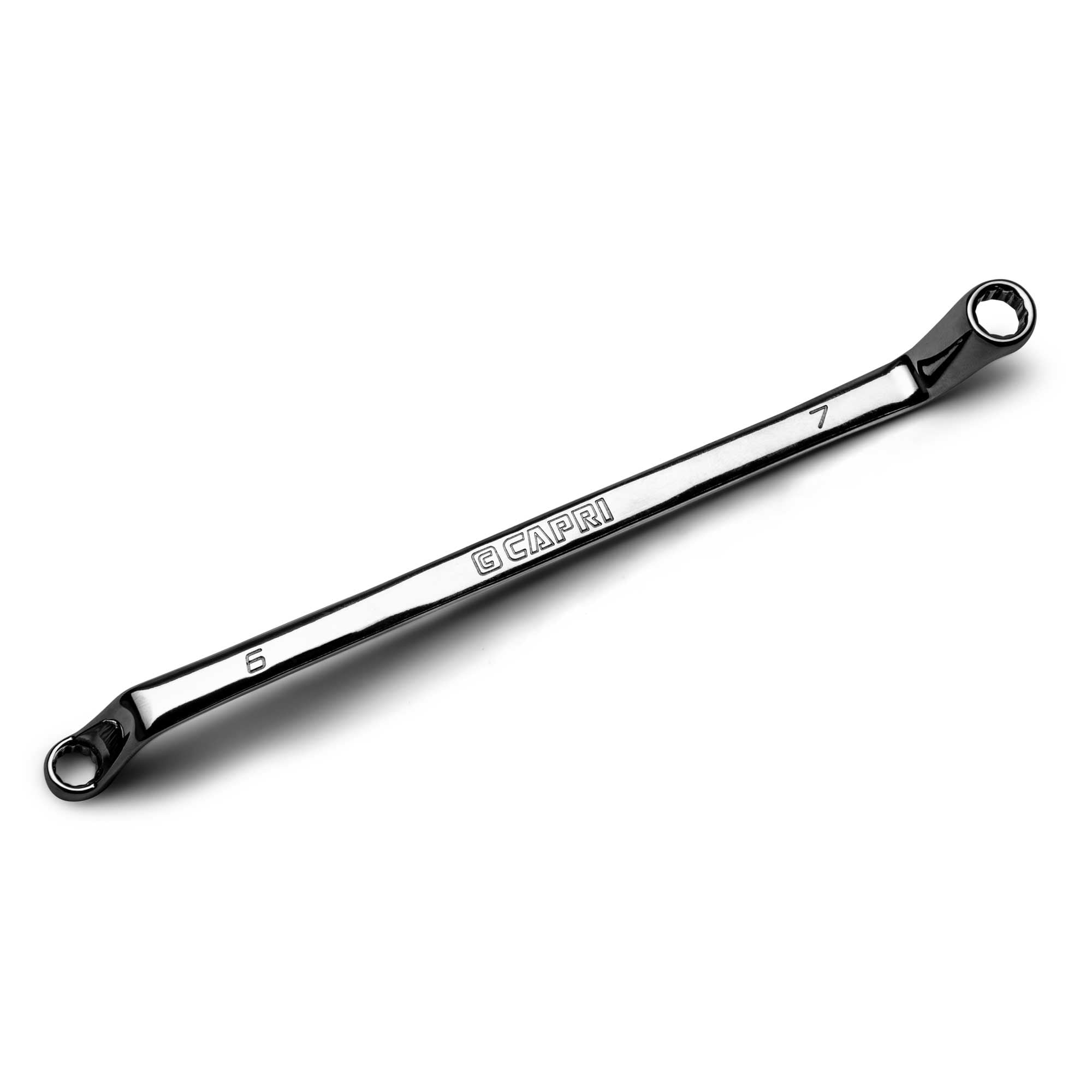 Capri Tools 6 x 7 mm 75-Degree Deep Offset Double Box End Wrench ...