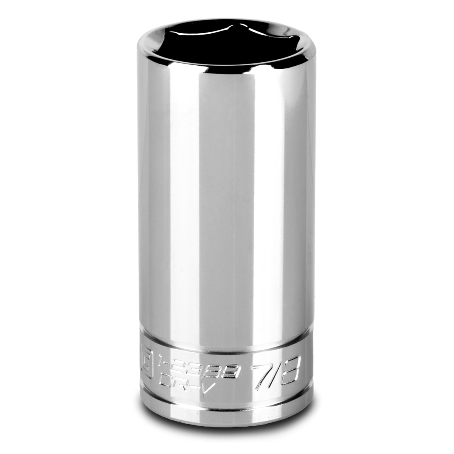 Capri Tools 7/8-Inch Deep Socket, 3/8-Inch Drive, 6-Point, SAE ...