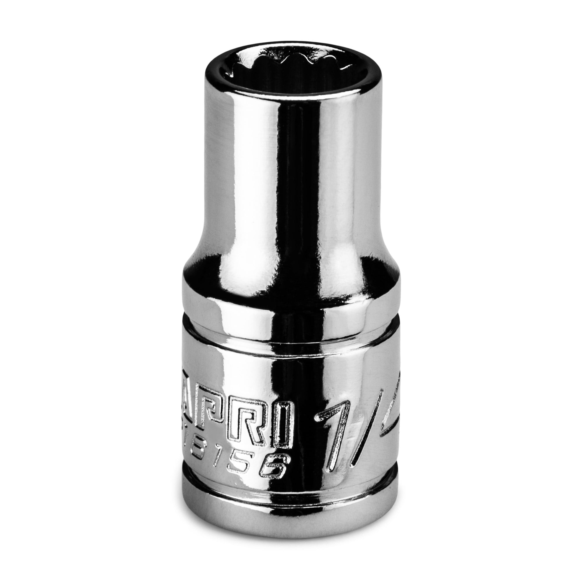 Capri Tools CP16156, 1/4" SmartKrome Finish Shallow Socket Wrench & Set - Walmart.com