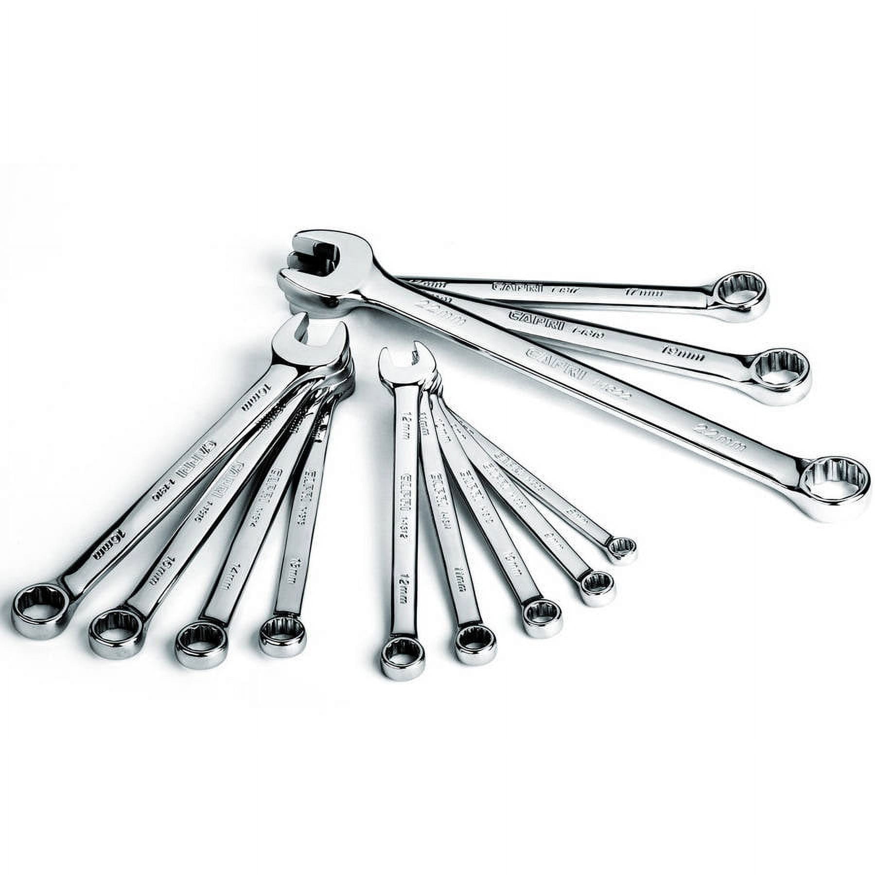 Capri Tools Combination Wrench Set, 12-Piece, Metric 8 to 22 mm, Heavy ...
