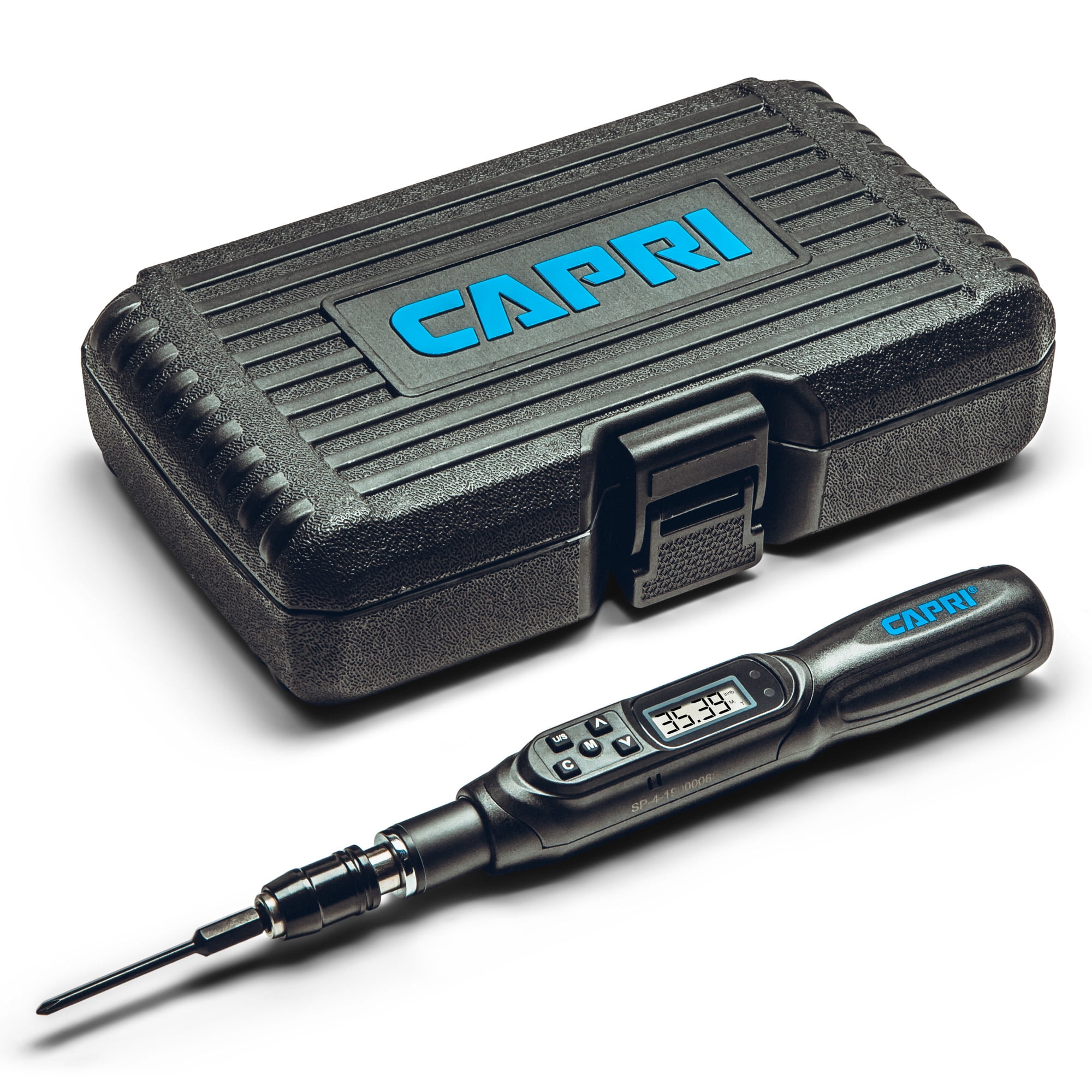 Capri Tools Digital Torque Screwdriver, Dual Direction, 1.77-35.39 in ...