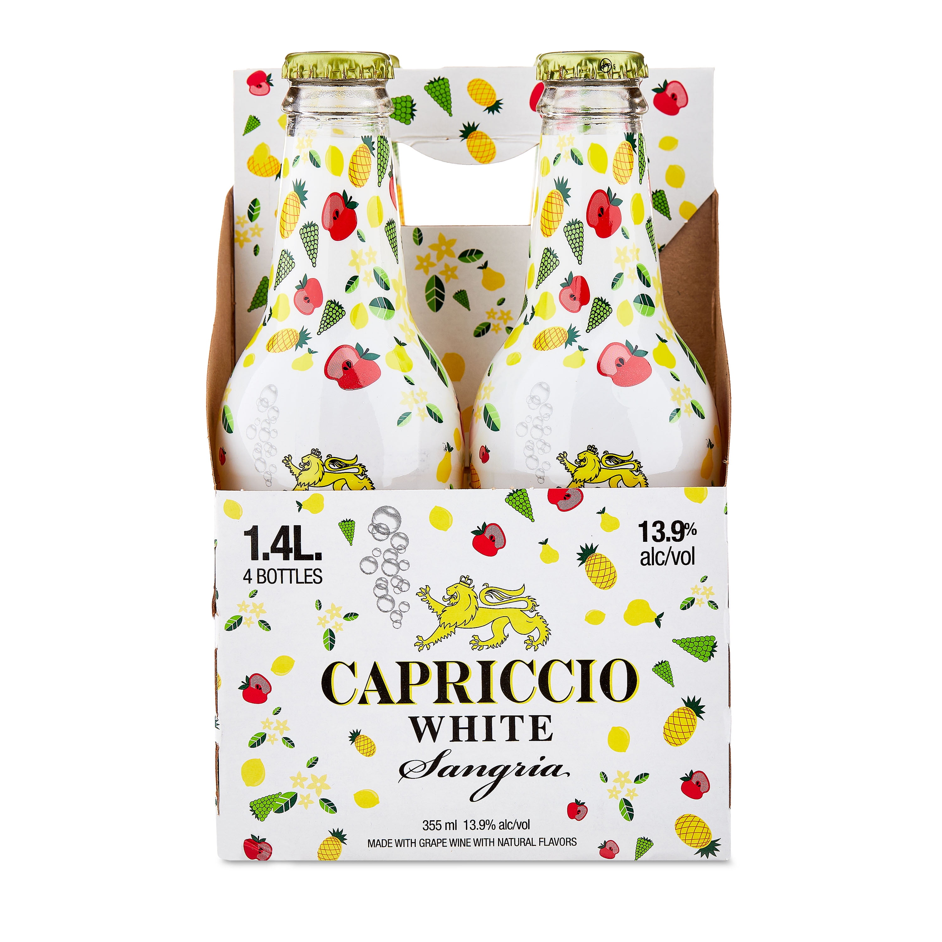 Capriccio White Sangria 355ml 4pk - Walmart.com