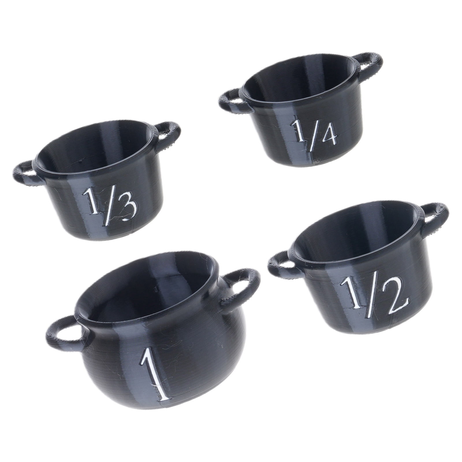 Capricious Cauldron Shape Measuring Cups Halloween Kitchens Accessories ...