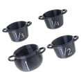 Capricious Cauldron Shape Measuring Cups Halloween Kitchens Accessories ...