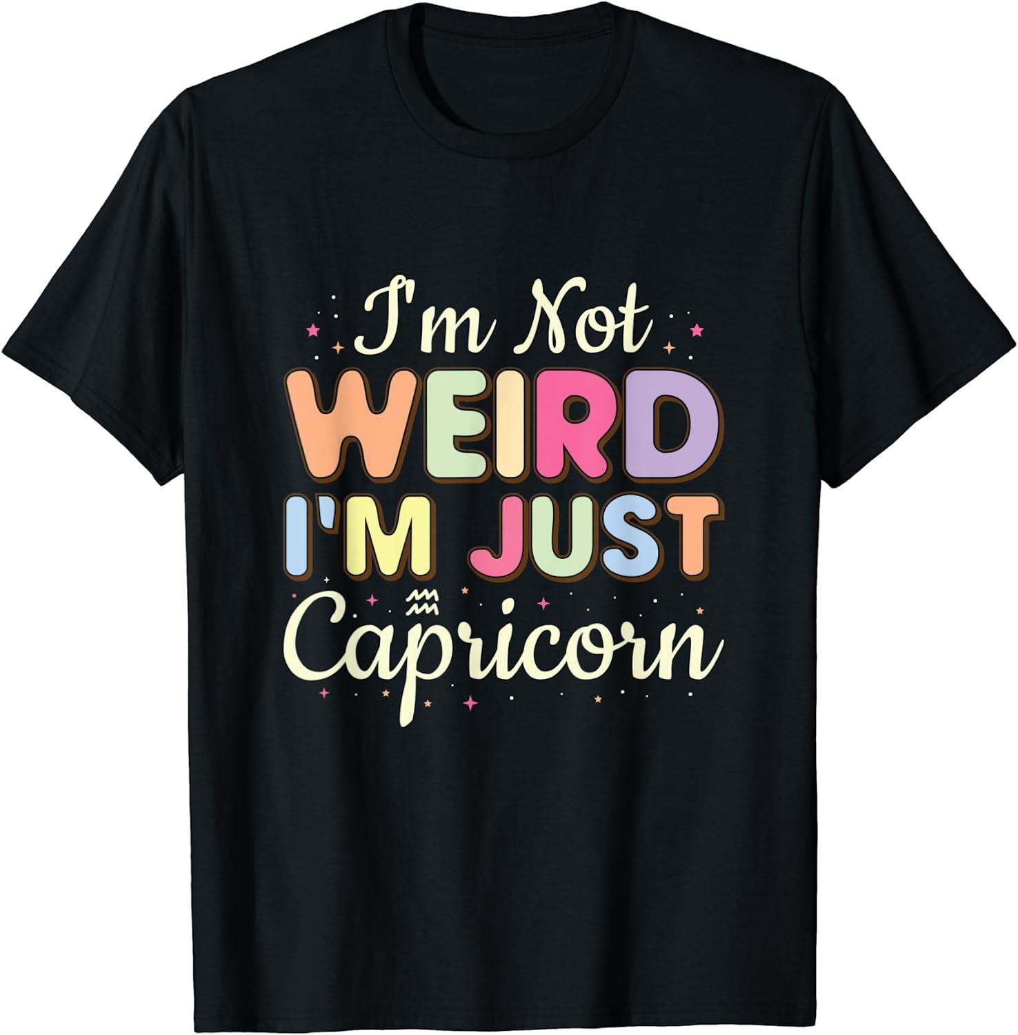 Capricorn Astrology Zodiac Sign Horoscope Capricorn T-Shirt - Walmart.com