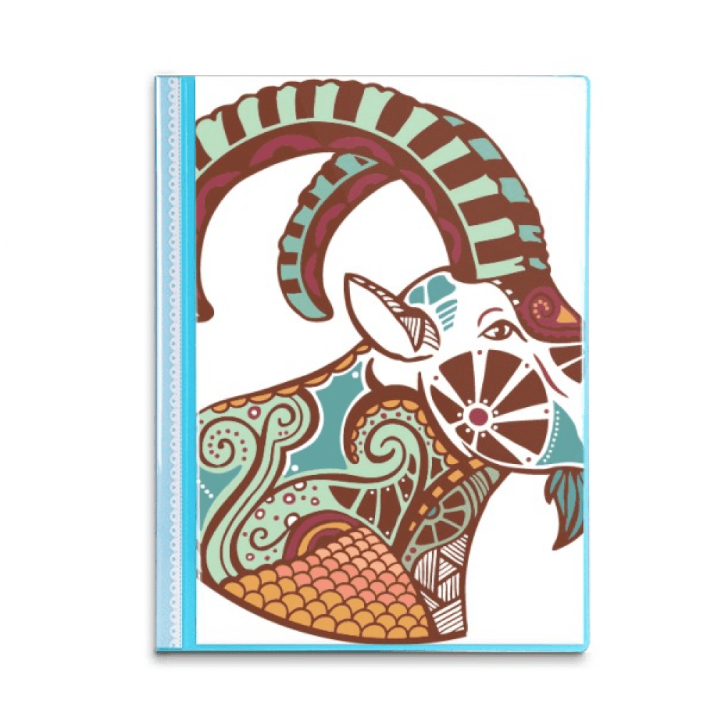 Capricorn Constellation Zodiac Symbol Book Sheet Protectors Portfolio ...