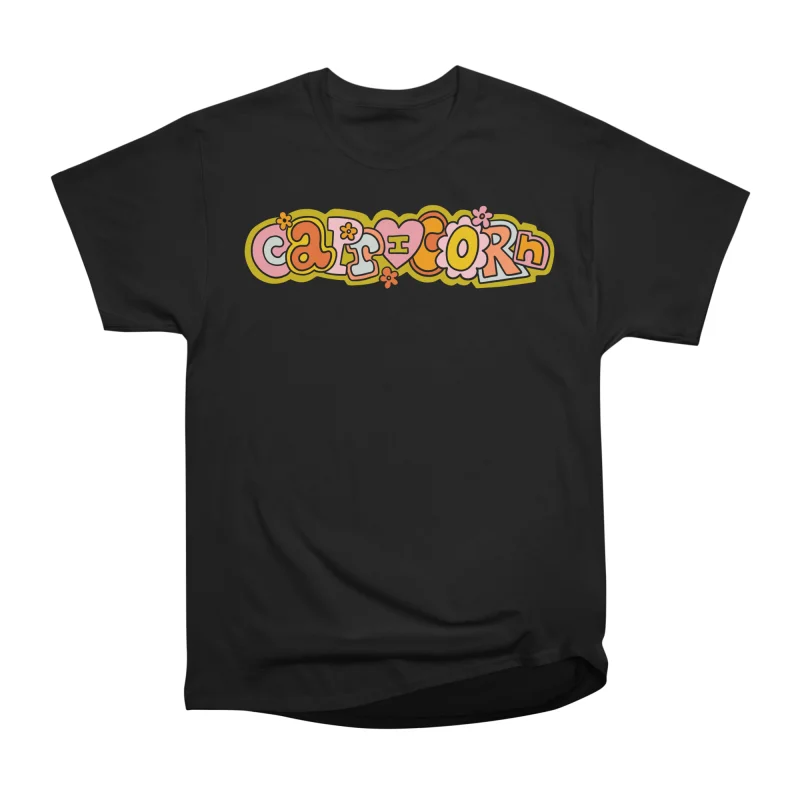 Capricorn Doodle Letters T-Shirt Tee Gift For Him Merch For Her Apparel ...