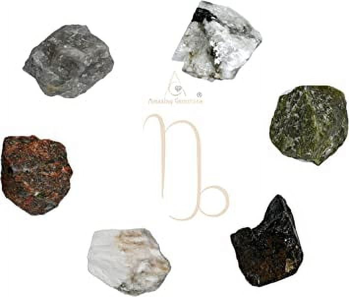 Capricorn Healing Crystal Set, Zodiac Birthstone Kit for Gift - Walmart.com