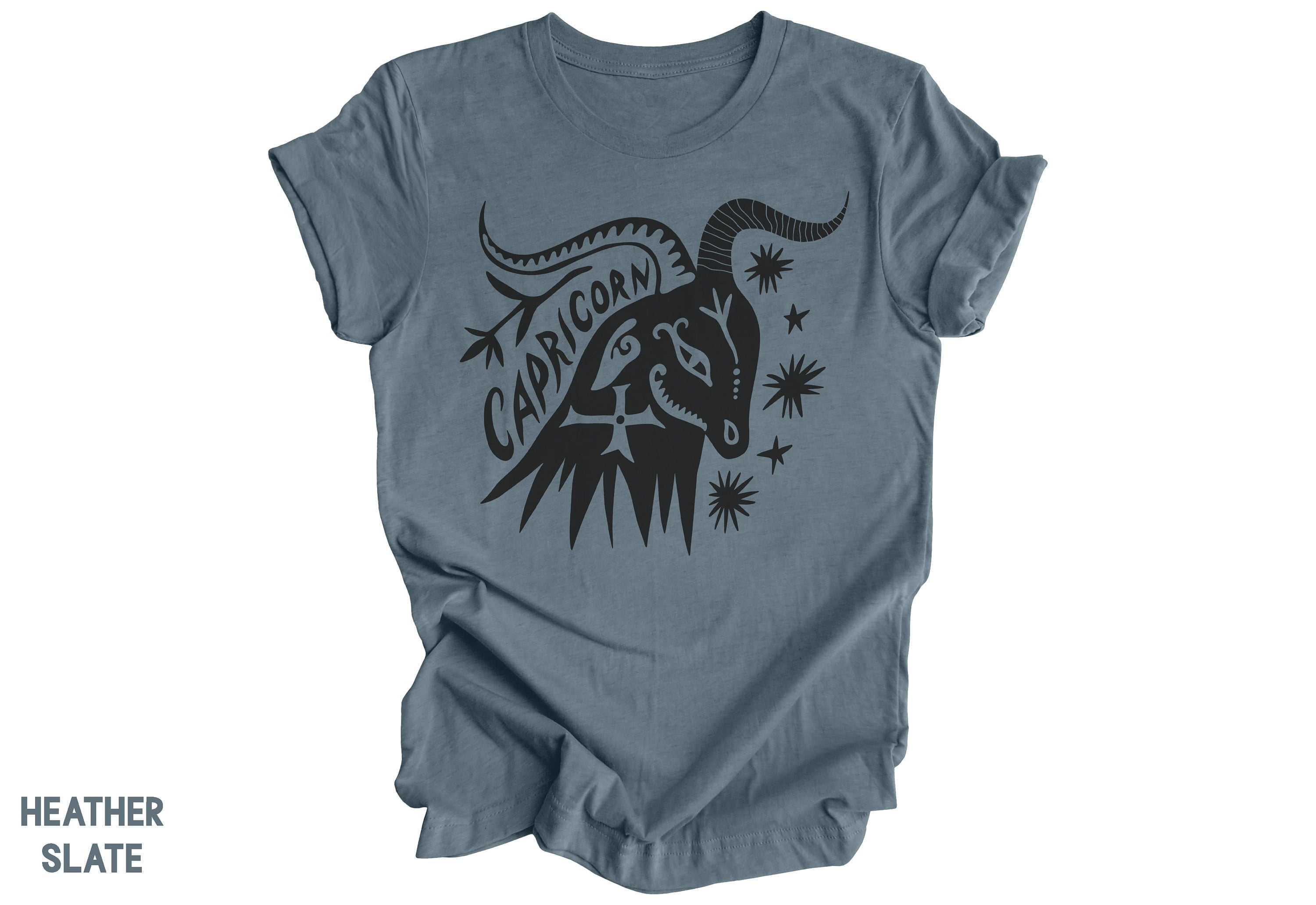 Capricorn Shirt, Zodiac Graphic Tee, Astrology Tshirt, Capricorn T ...