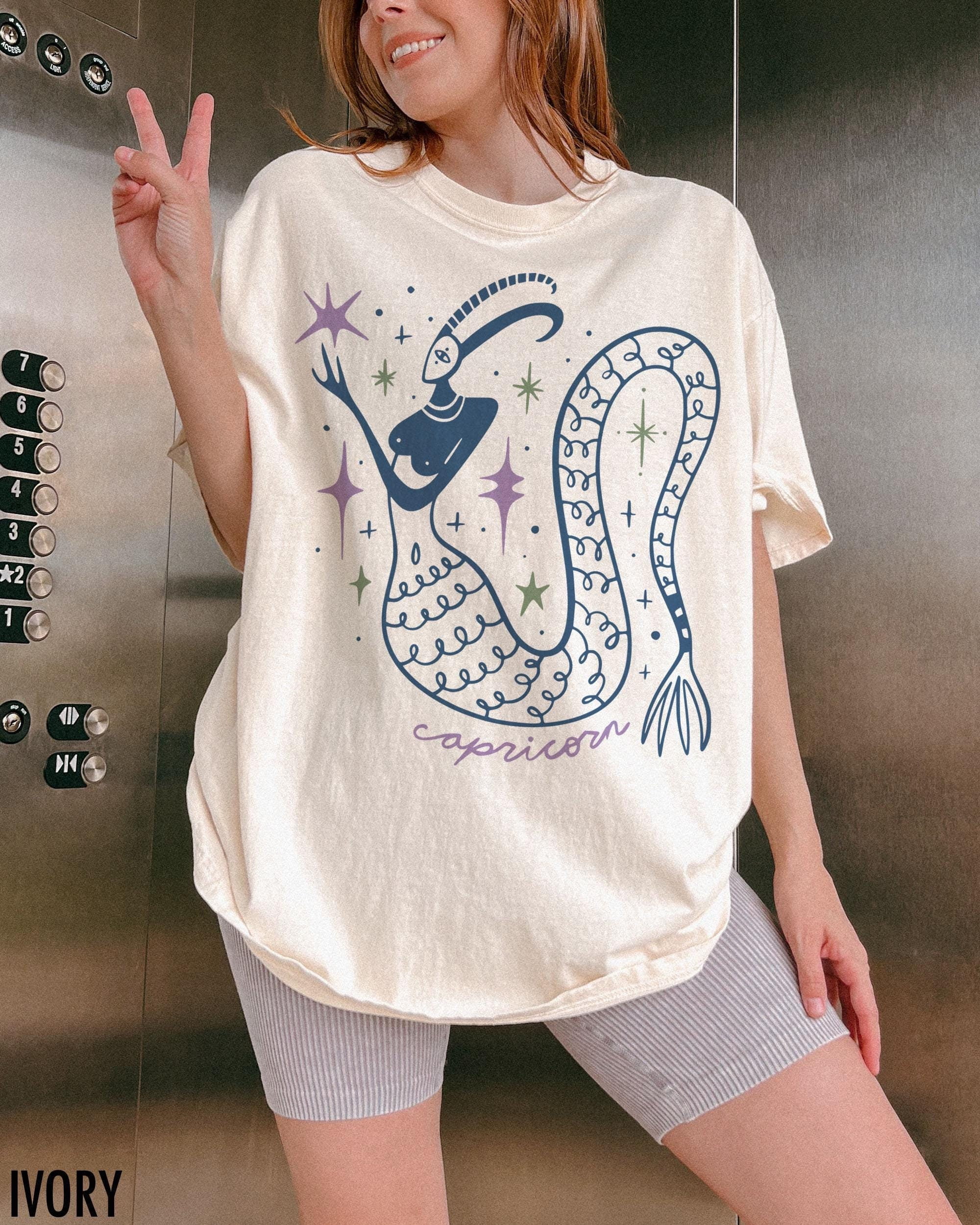 Capricorn Shirt, Zodiac T Shirt, Astrology Shirt, Astrological Sign ...