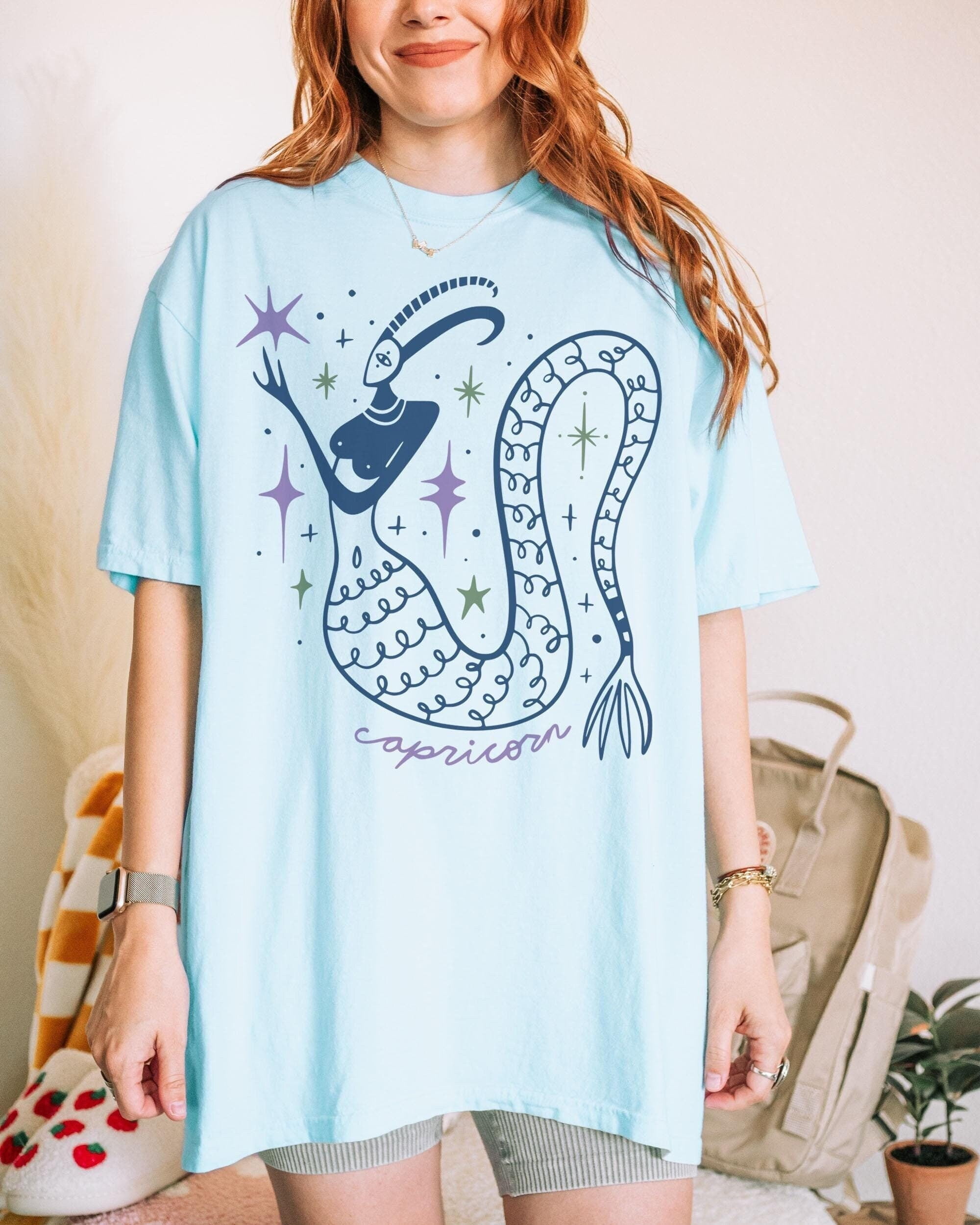 Capricorn Shirt, Zodiac T Shirt, Astrology Shirt, Astrological Sign ...