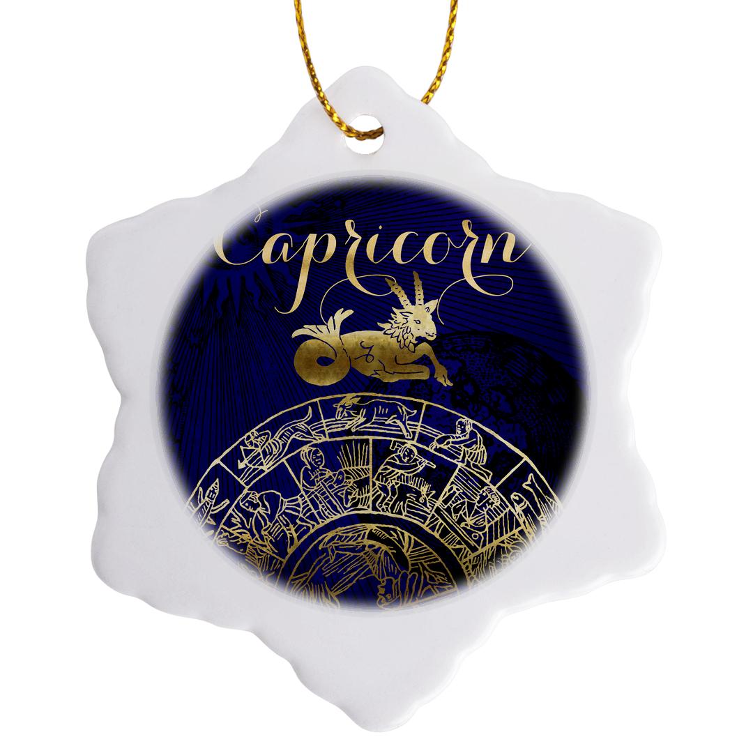 3drose, Capricorn Symbol Astrology Wheel Zodiac Sign Horoscope, 3 inch ...