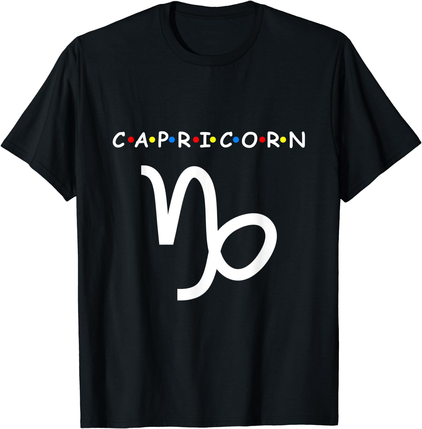 Capricorn Symbol Birthday Zodiac Capricorn T-Shirt - Walmart.com