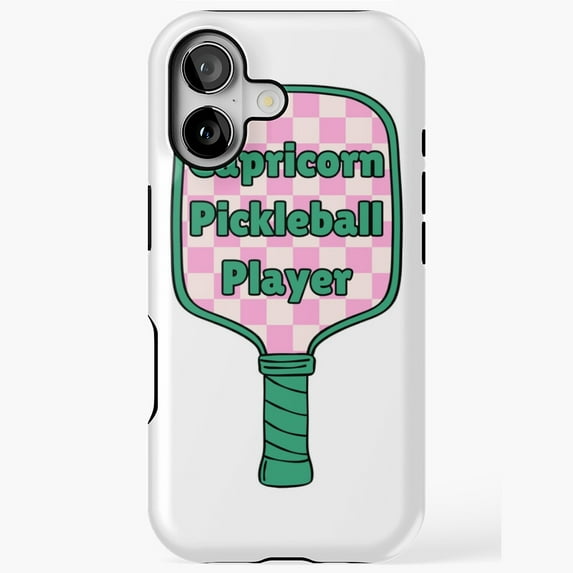 Capricorn Zodiac Astrology Pickleball Design Phone Case 11 12 13 14 15 ...