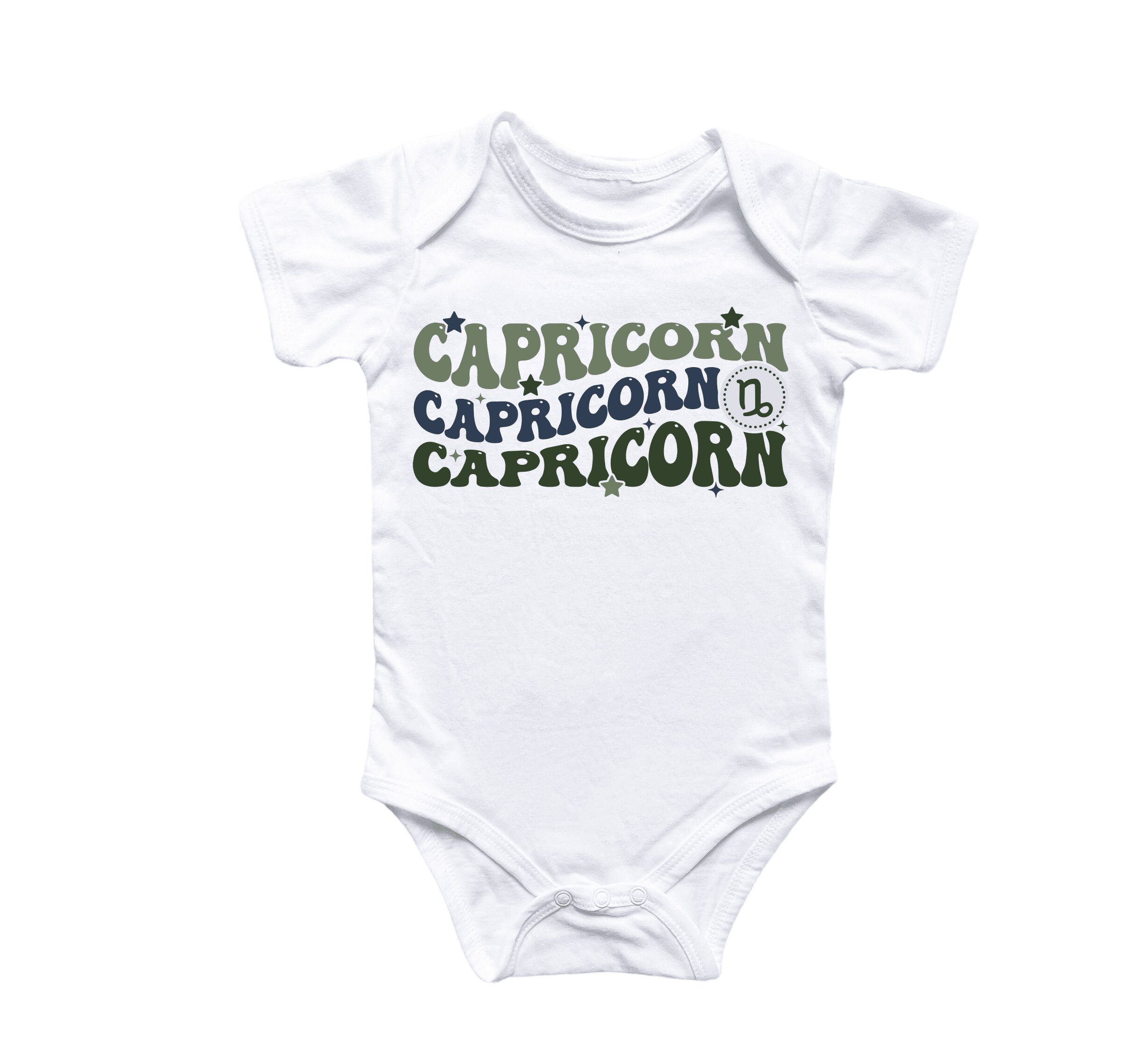 Capricorn Zodiac - Baby Boy Girl Clothes Infant Bodysuit Funny Cute ...