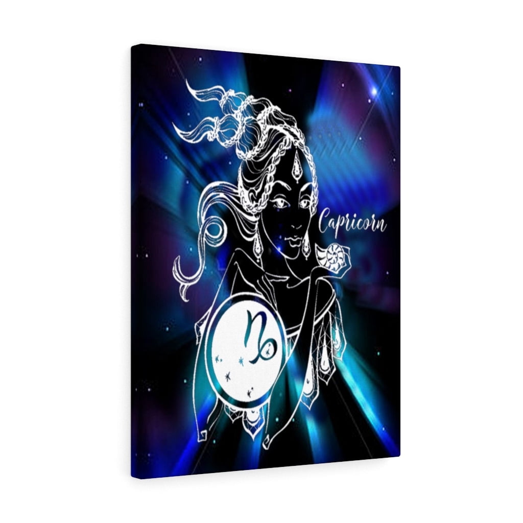 Capricorn Zodiac Horoscope Sign Constellation Canvas Print Astrology ...