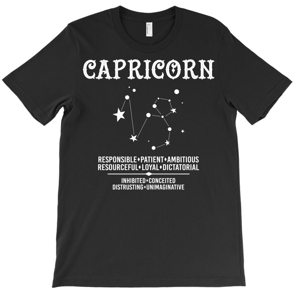 Capricorn Zodiac Sign Themed Funny and Cute Astrology and Horoscope ...