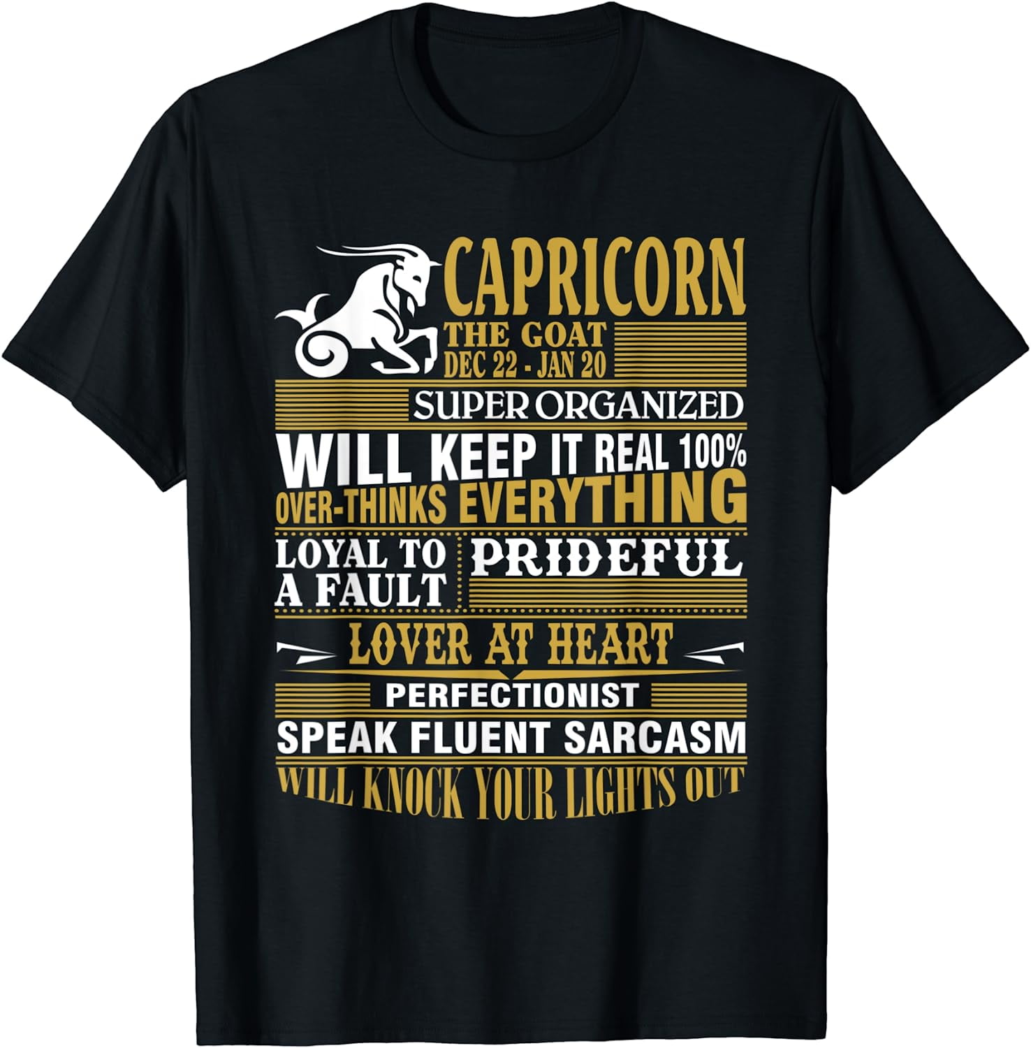 Capricorn thing, Capricorn Facts Shirts for mens and womens - Walmart.com