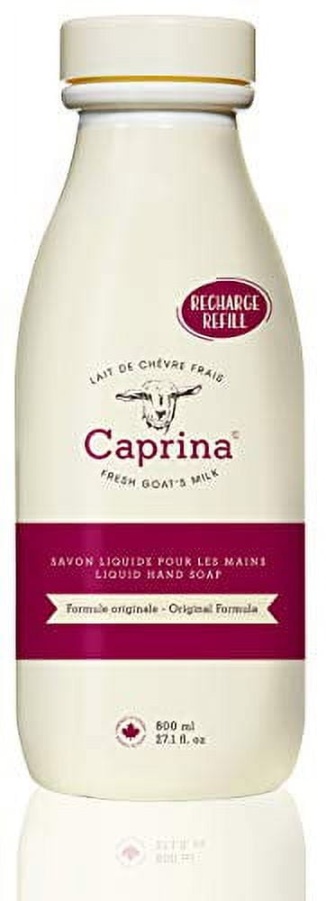 Caprina by Canus Liquid Hand Soap Refill, With Fresh Canadian Goat Milk ...