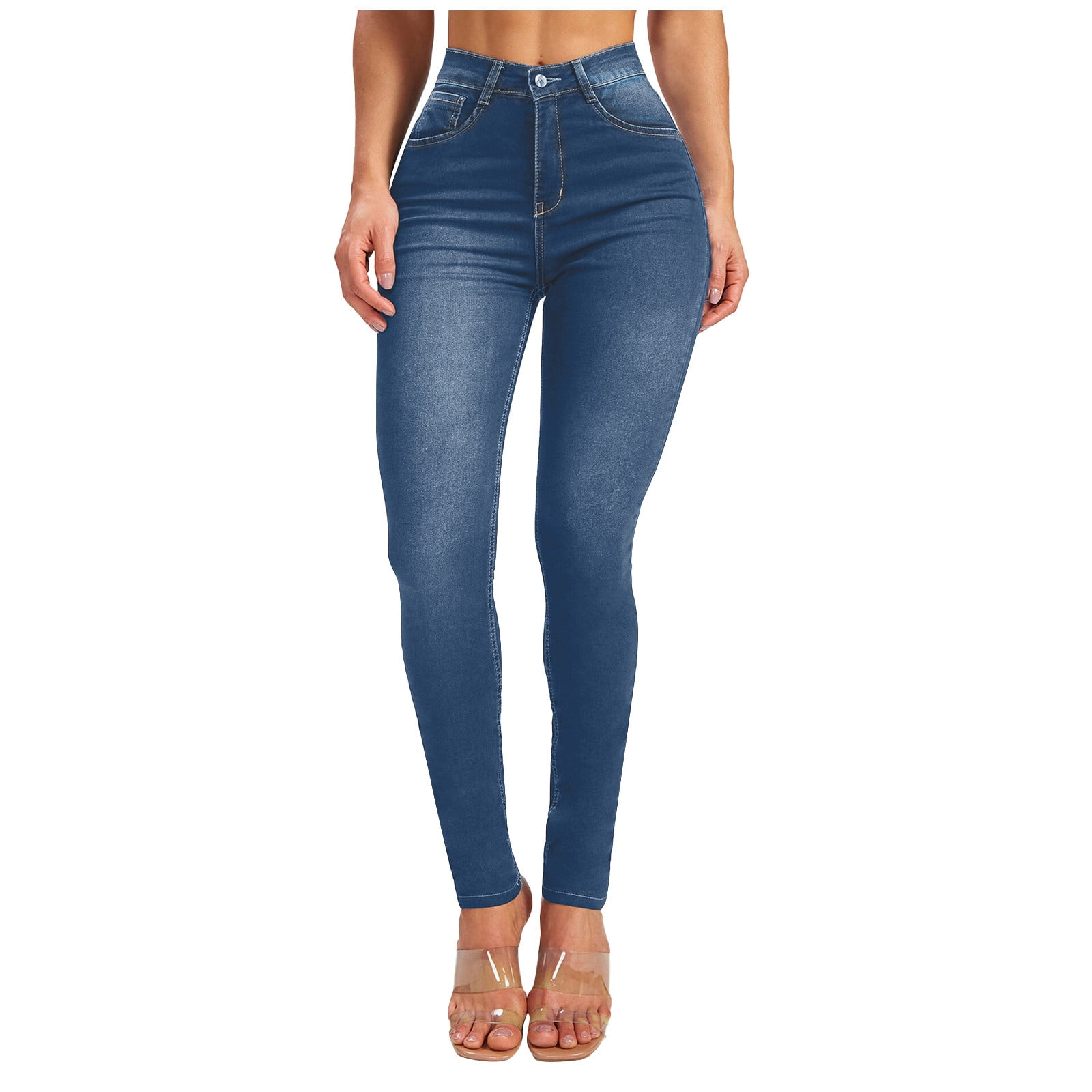Capris Jeans for Women Skinny Jeans for Women High Waisted Slim Fitting ...