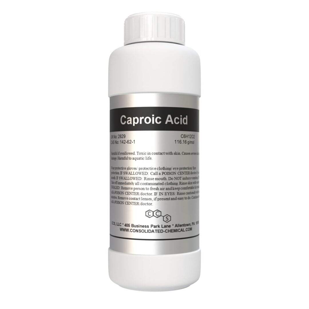 Caproic Acid (Hexanoic Acid) | Premium Food Grade Quality - 100mL (3.3 Fl Oz) - Walmart.com