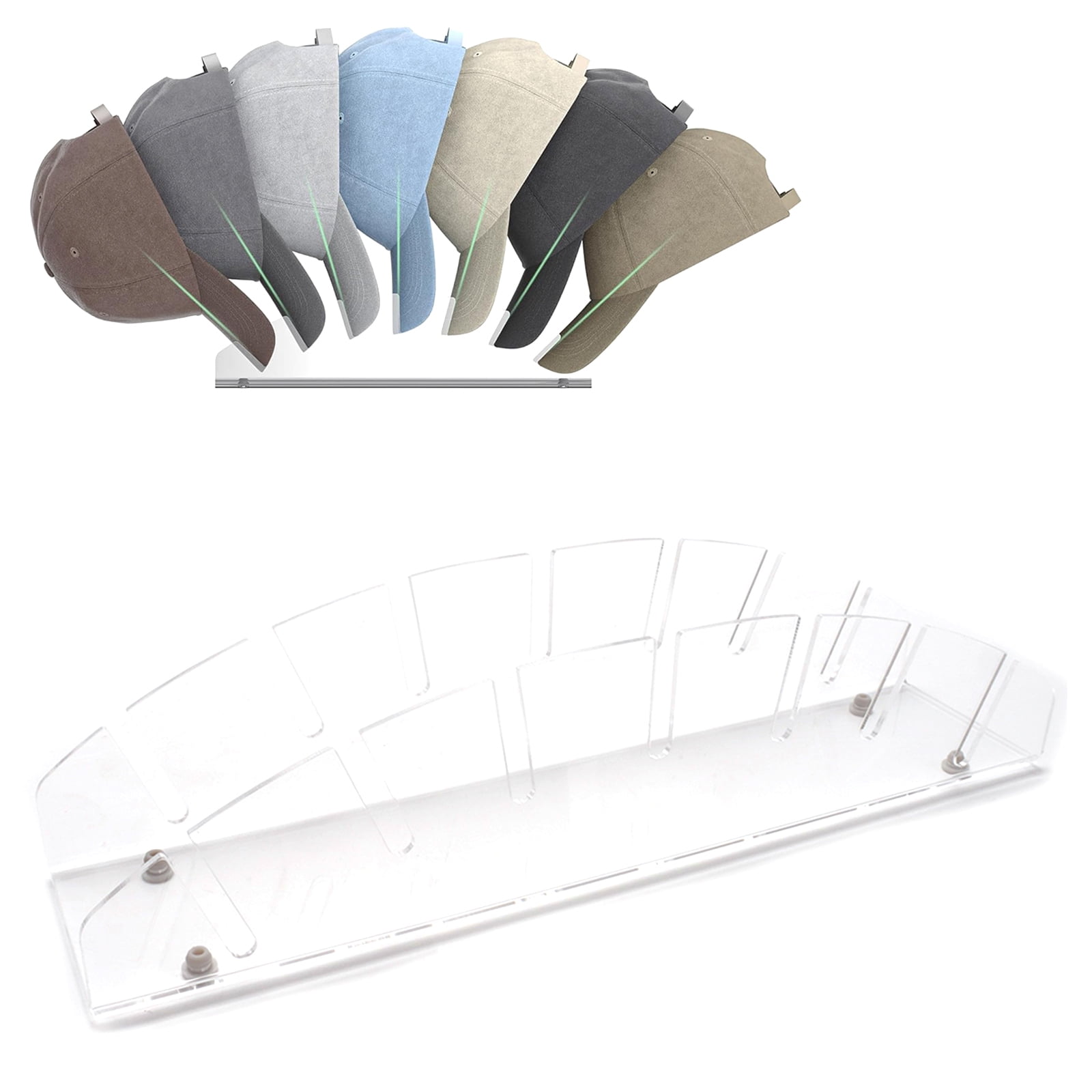 Caps Hat Stand for Baseball Caps Acrylic Caps Display Rack Hat ...