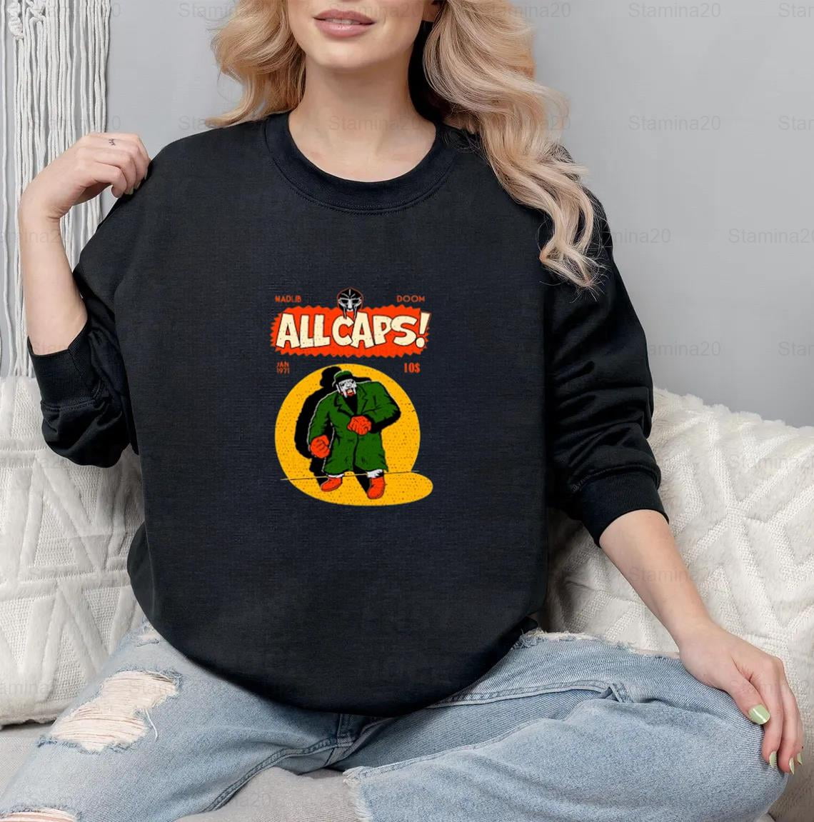 Caps Iconic Hip-Hop Villain Mask Logo Fan Sweatshirt, for men & women ...