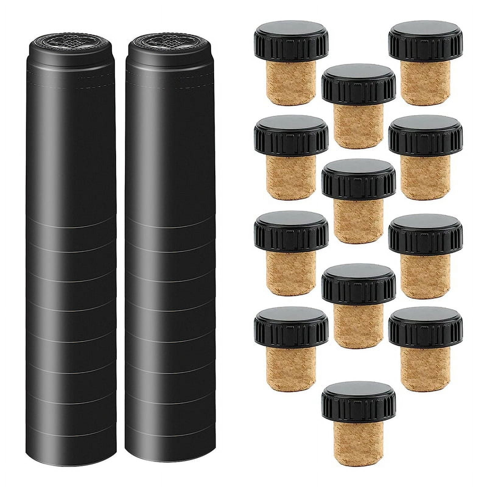 Caps Wrap Wine Bottle Seals 50 Pcs, 50 Pcs Wine Corks Shrink Wrap ...