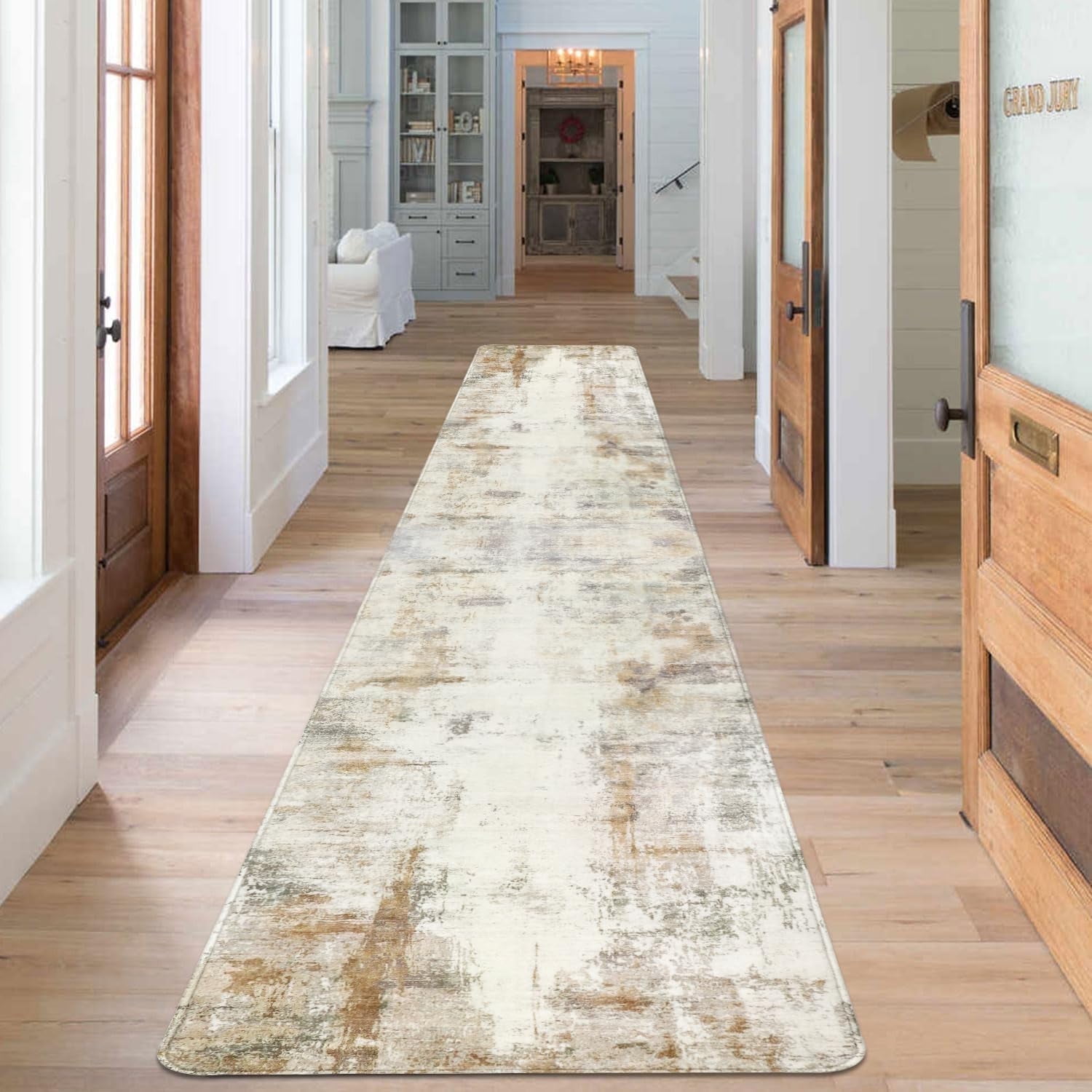 Capslpad 2x10ft Non Slip Washable Runners for Hallways Runner Rug ...