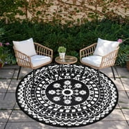 Ktaxon 5'x8' Outdoor Rug Plastics Straw Rug Camping Mat Decoration ...