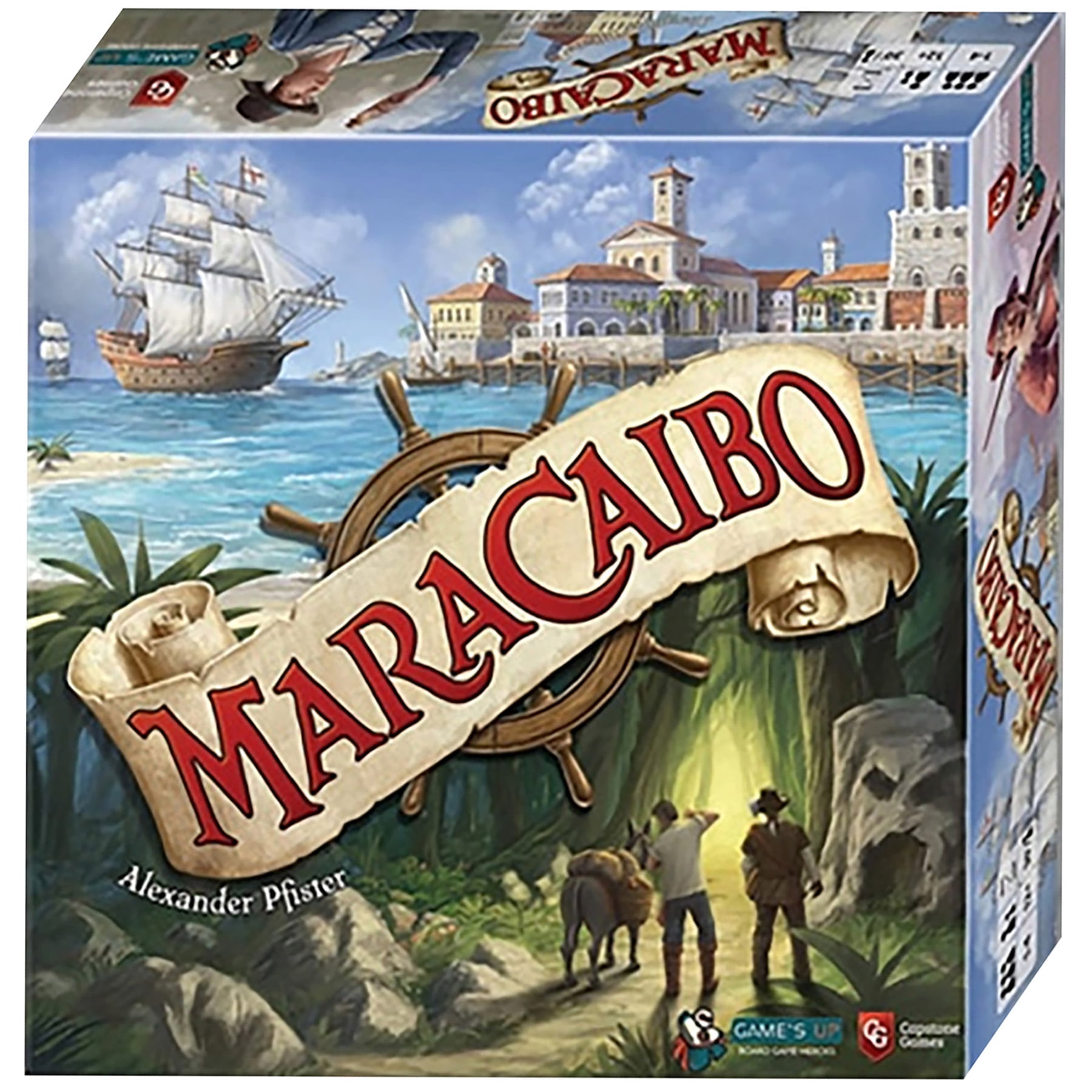 Free Shipping! Capstone Games: Maracaibo - Strategy Board Game, 1-4 ...