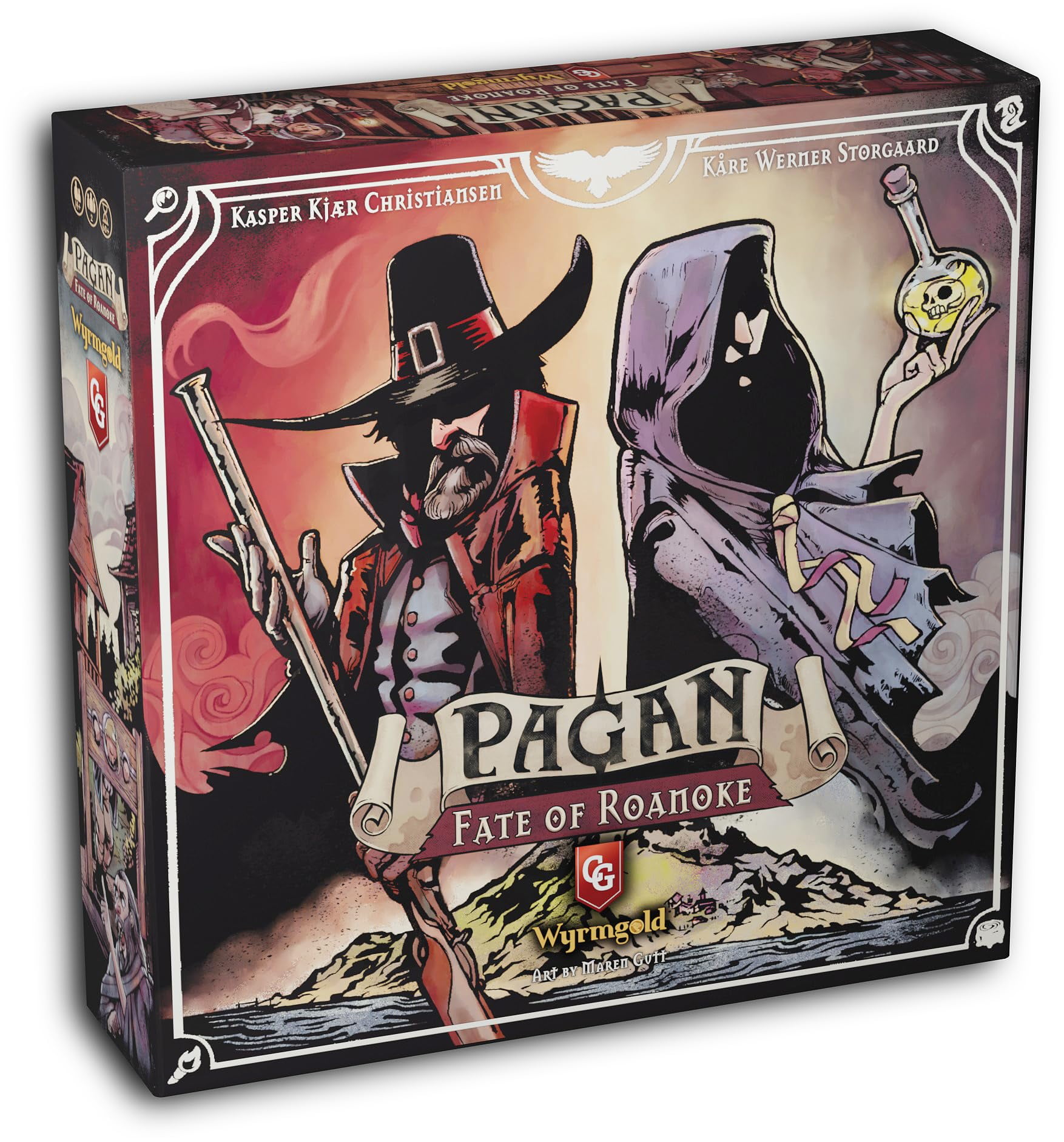Capstone Games Pagan: Fate AIF4 of Roanoke - Dueling Witch & Hunter ...