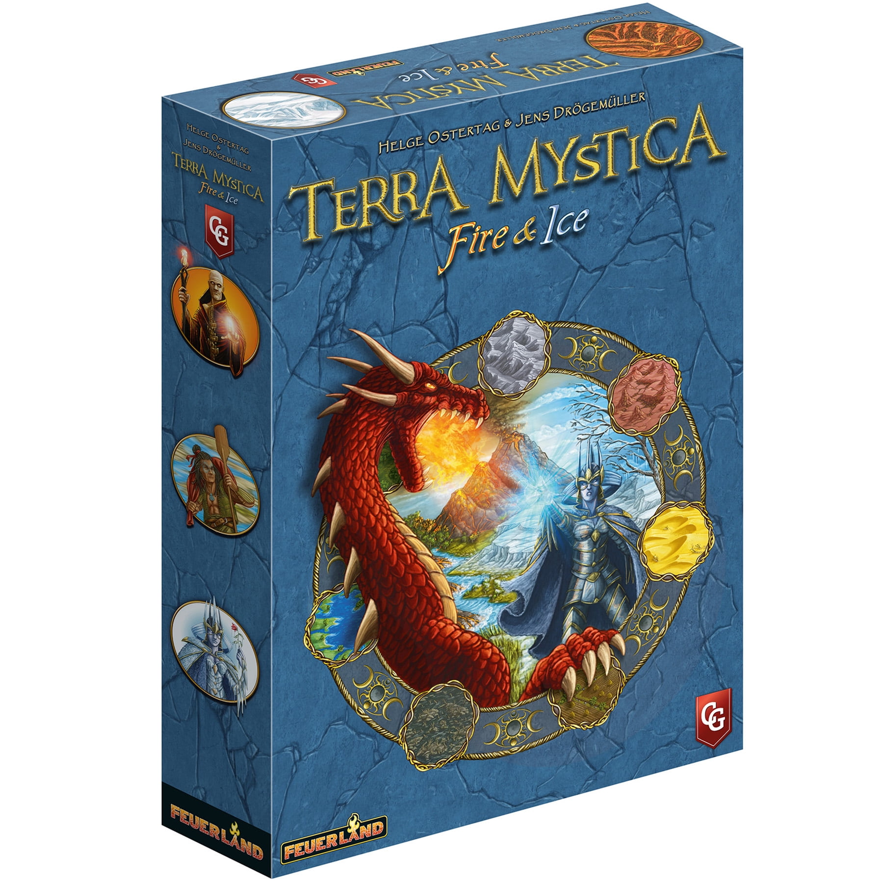 Capstone Games: Terra Mystica: Fire & Ice Expansion Strategy Board Game ...
