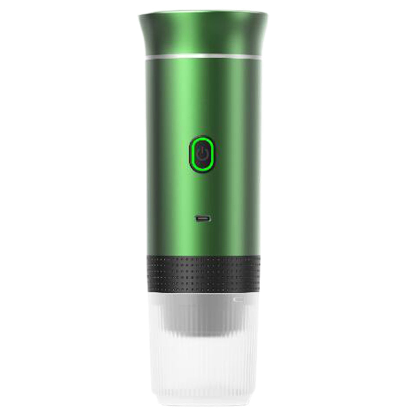 Capsule Coffee Machine Green-Battery Powered Portable Electric Espresso ...
