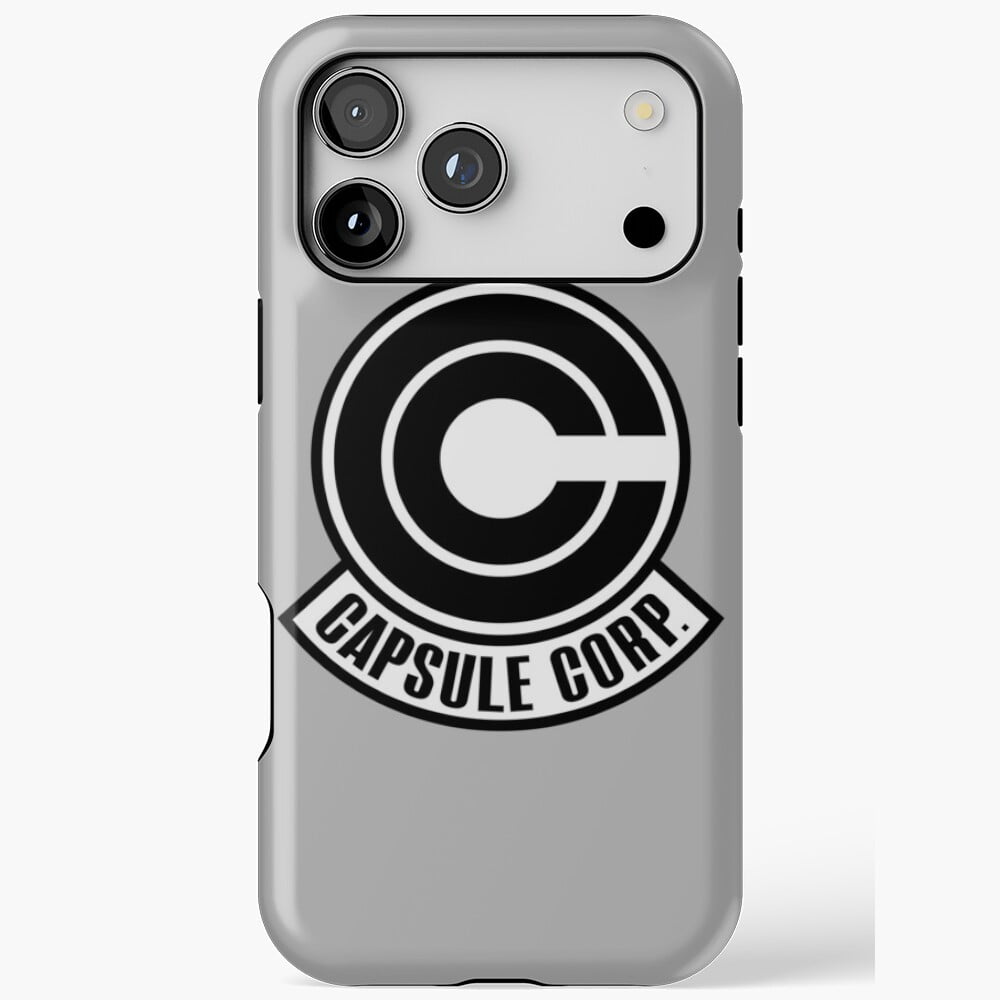 Capsule Corp BW Logo Fan Design Phone Cover for iPhone 11 12 13 14 15 ...