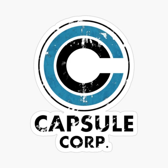 Capsule Corp. Dragon Ball Z Sticker For Car, Truck Sticker Phone Decal ...