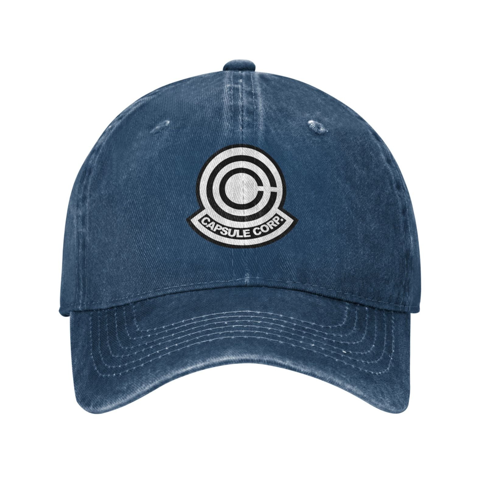 Capsule Corporation Unisex Denim Baseball Cap Adjustable Vintage ...
