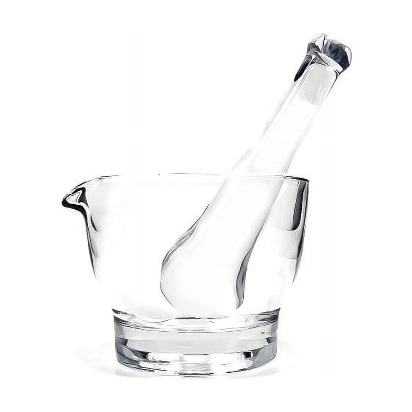 Capsule Depot 4oz Glass Mortar and Pestle Set - Walmart.com