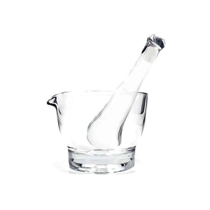 Capsule Depot 4oz Glass Mortar and Pestle Set - Walmart.com